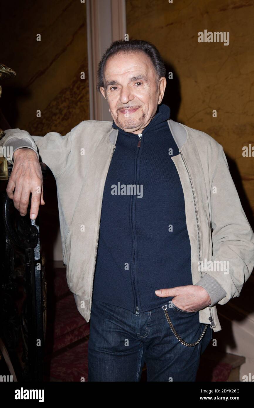 Jean-Pierre Kalfon attending the presentation of the Mondial La ...