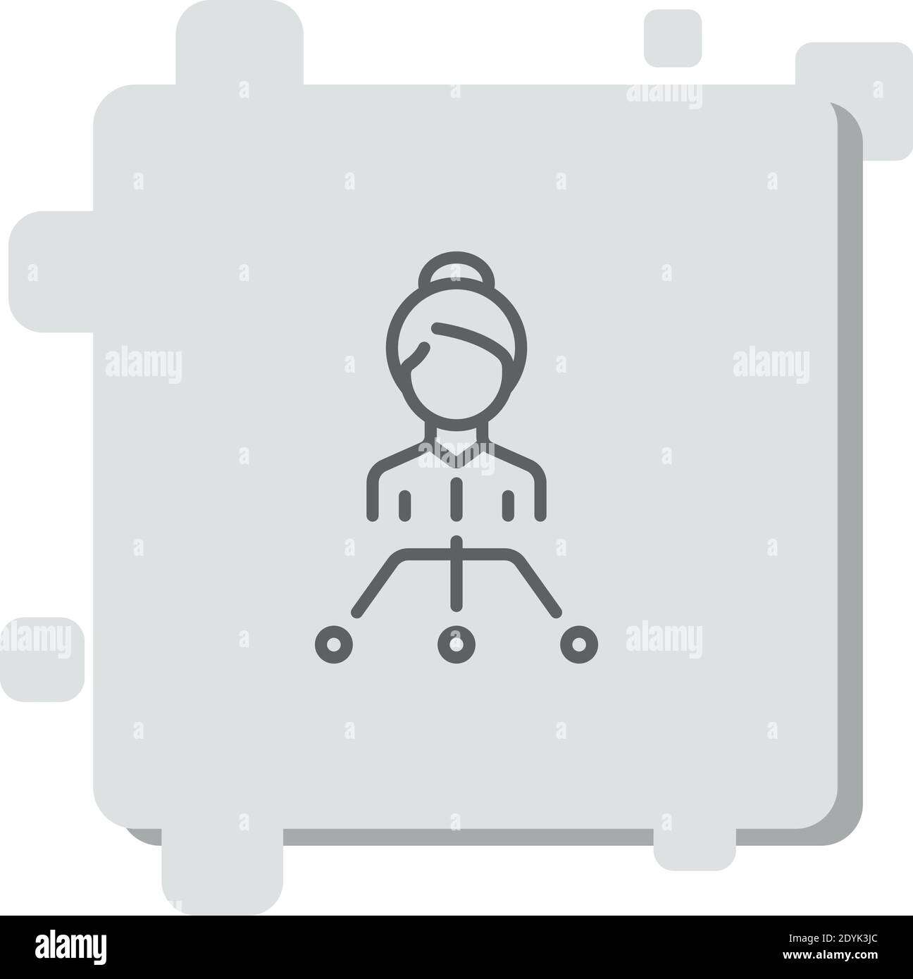 boss vector icon modern simple vector illustration Stock Vector Image ...