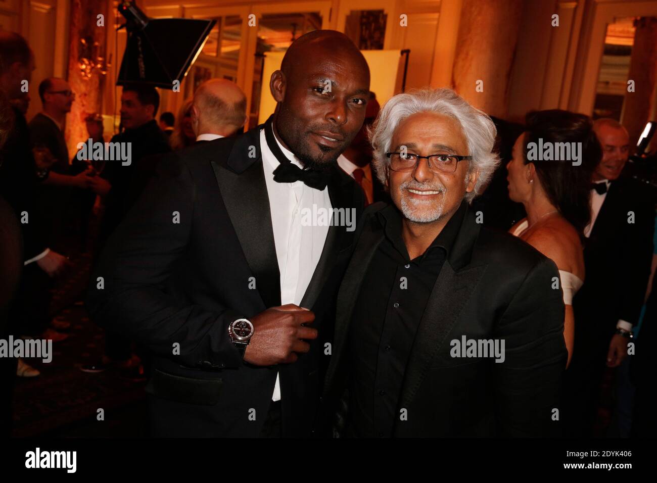 Exclusive - Jimmy Jean-Louis and Patrick Partouche attending the Diner ...