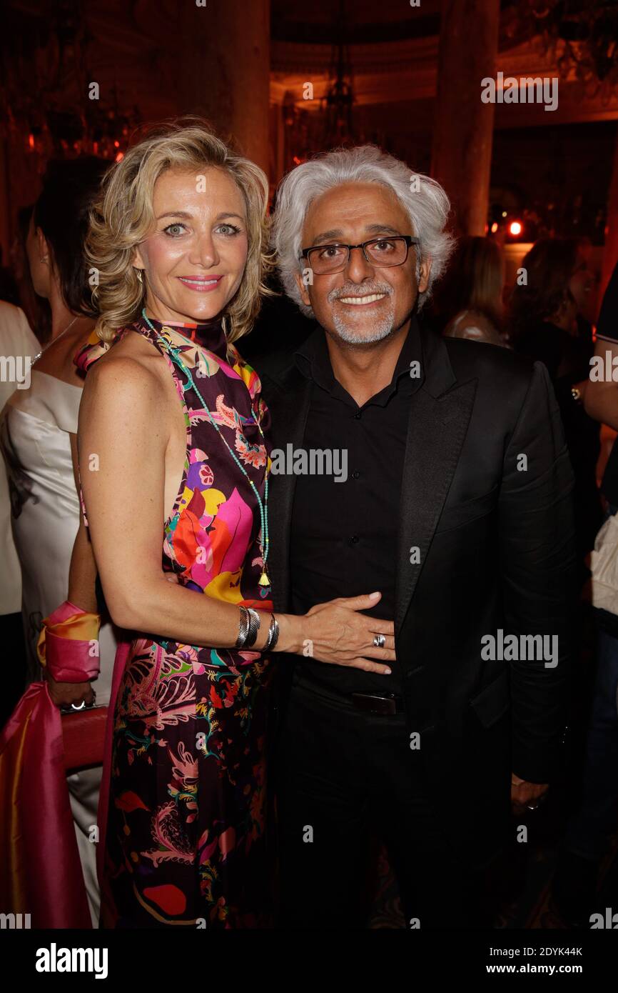 Exclusive - Patrick Partouche and his wife attending the Diner of ...