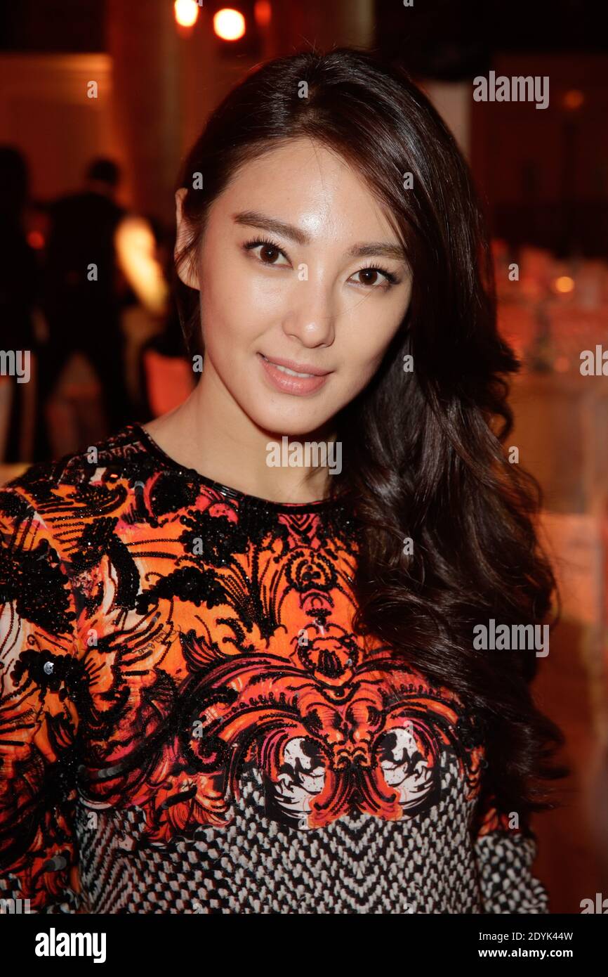 Exclusive - Zhang Yuqi attending the Diner of Fundation Planet Finance ...