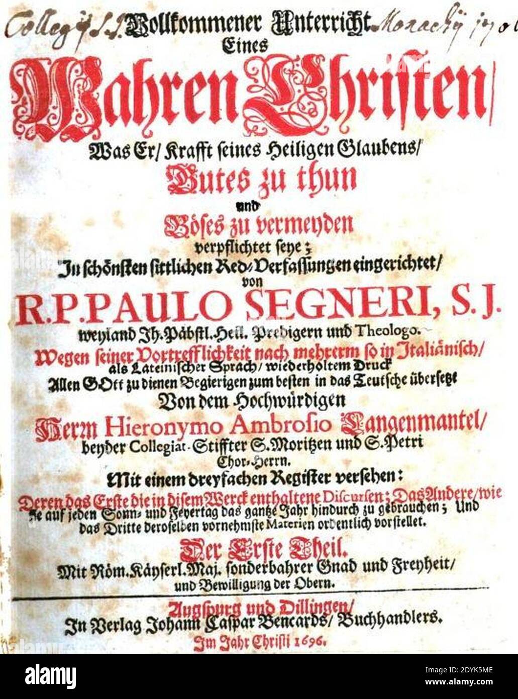 Segneri hi-res stock photography and images - Alamy