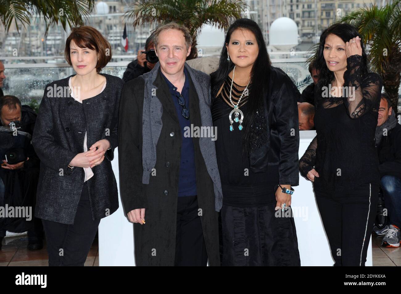 Director Arnaud Desplechin, Gina Mckee, Misty Upham, Michelle Thrush ...