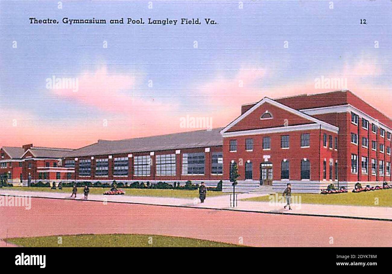 Langley field architecture hi-res stock photography and images - Alamy