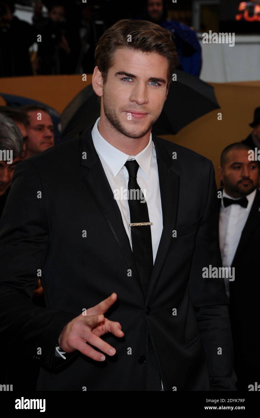 Liam Hemsworth arriving at the 'Jimmy P. Psychotherapy Of A Plains ...