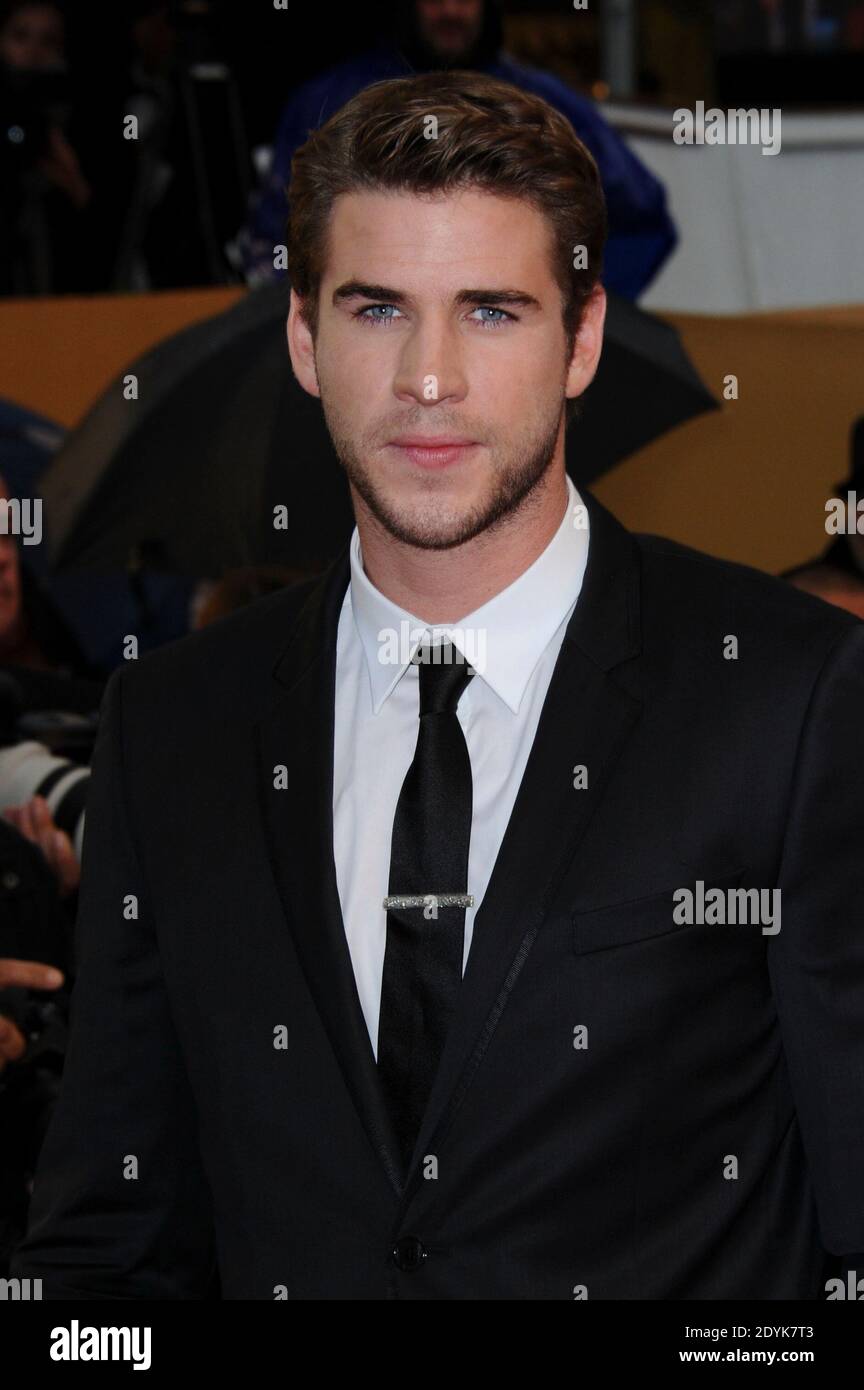 Liam Hemsworth arriving at the 'Jimmy P. Psychotherapy Of A Plains ...