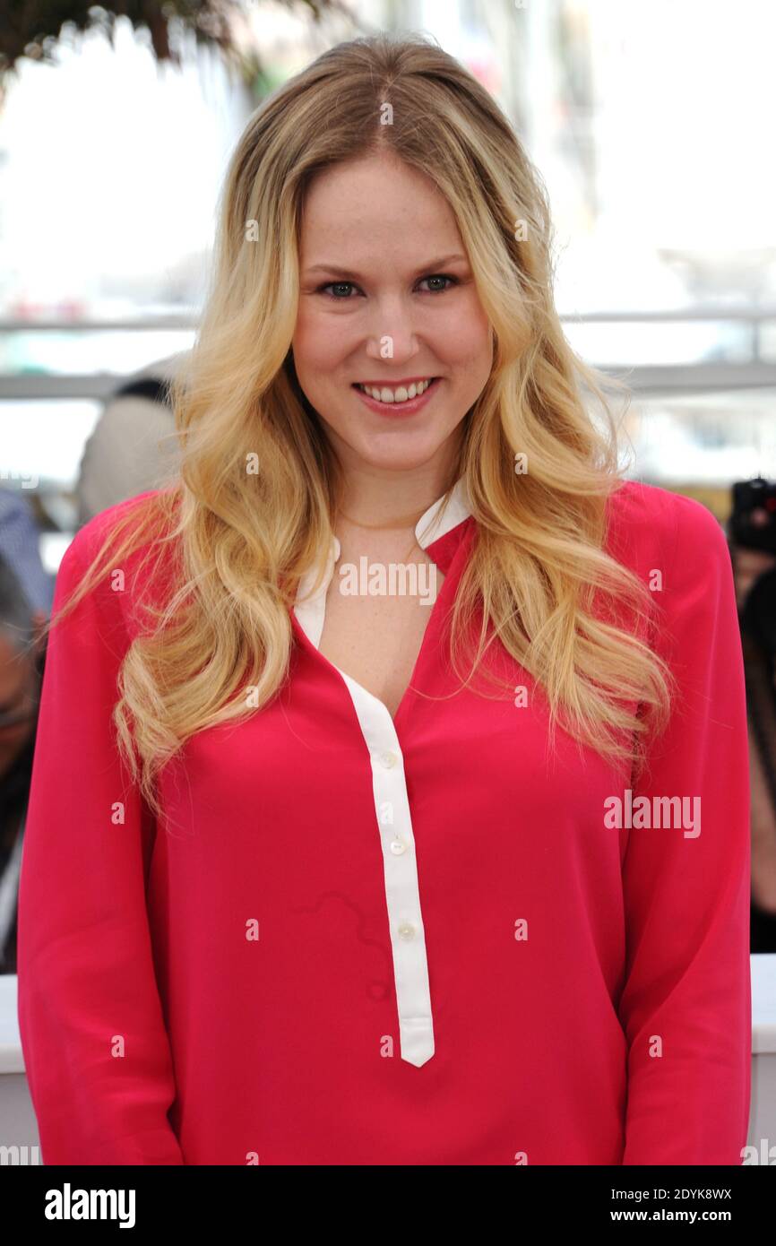 Hadewych Minis posing at the 'Borgman' photocall held at the Palais Des ...