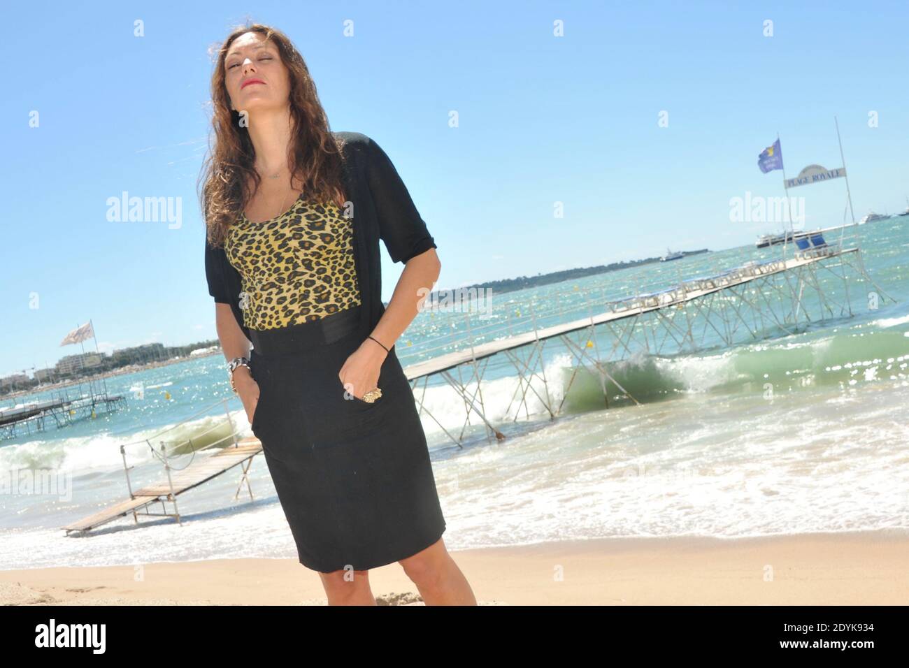French actress Karole Rocher at the photocall for 'Tip Top' film at the ...