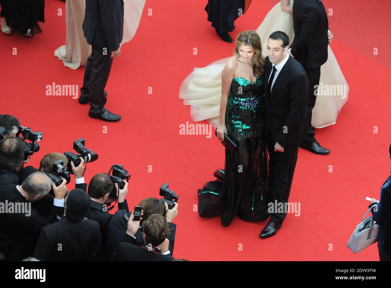 Carly Steel, Mohammed Al Turki arriving for the 'Inside Llewyn Davis ...