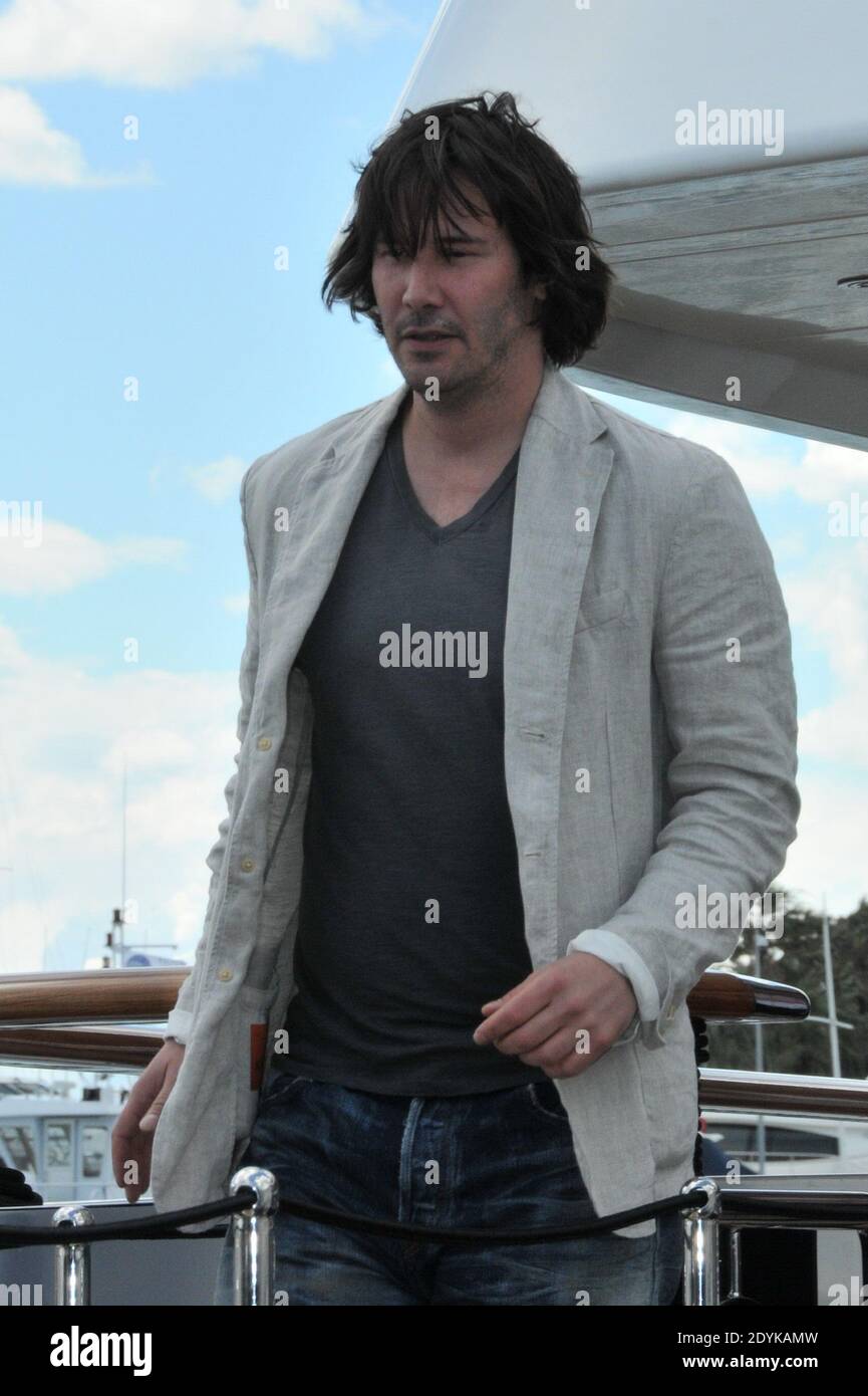 Keanu Reeves On Board Odessa Boat during the 66th Cannes Film Festival ...