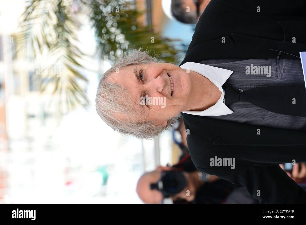 Plantu posing at the Cartooning For Peace photocall held at the Palais ...