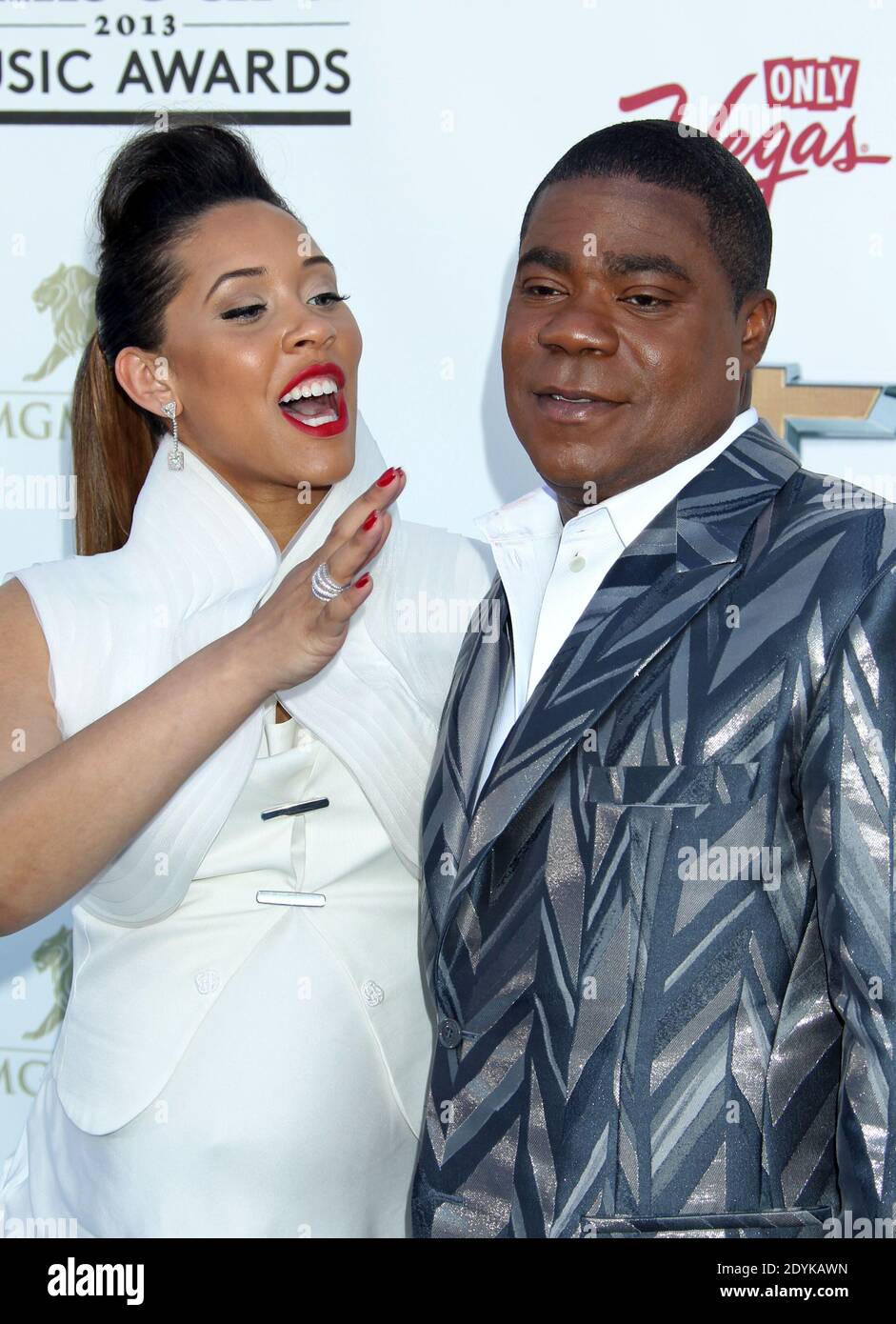 Tracy Morgan, Megan Wollover, The 2013 Billboard Music Awards held at ...