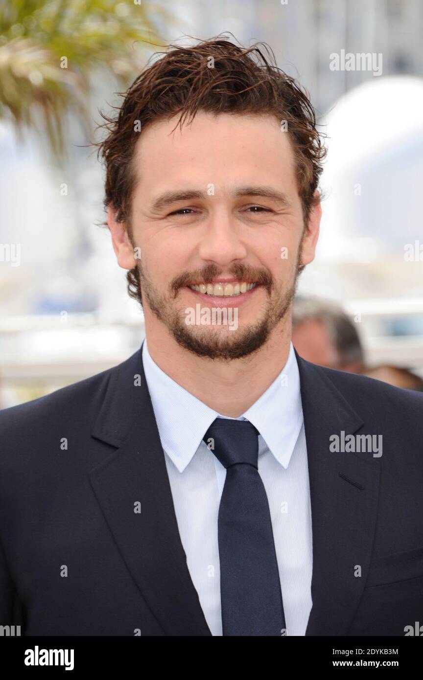 James Franco posing at the As I Lay Dying photocall held at the Palais ...