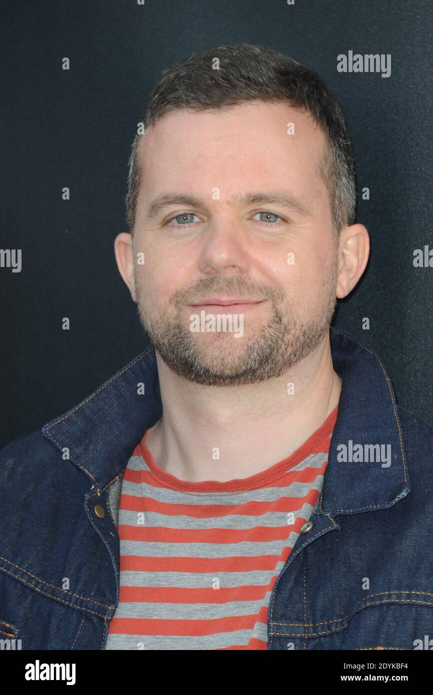 Yann Gonzalez posing at a photocall for the film Les Rencontres D'Apres ...