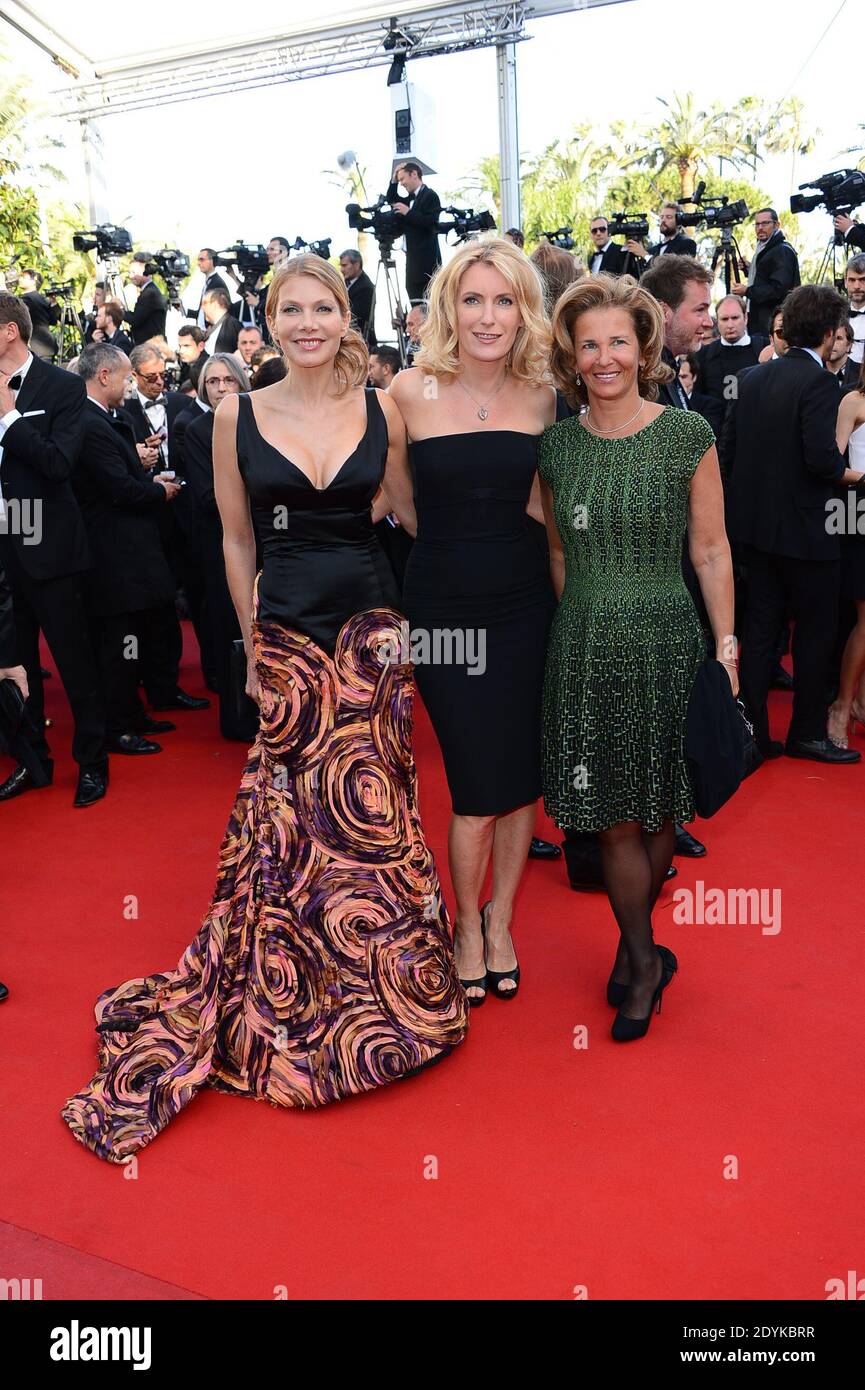 Ursula Karven arriving for the Blood Ties screening held at the Palais ...