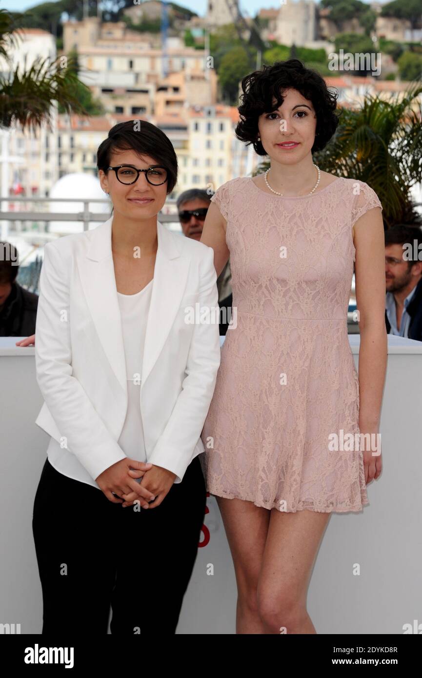 Chloe Robichaud, Genevieve Boivin-Roussy posing at photocall for the ...