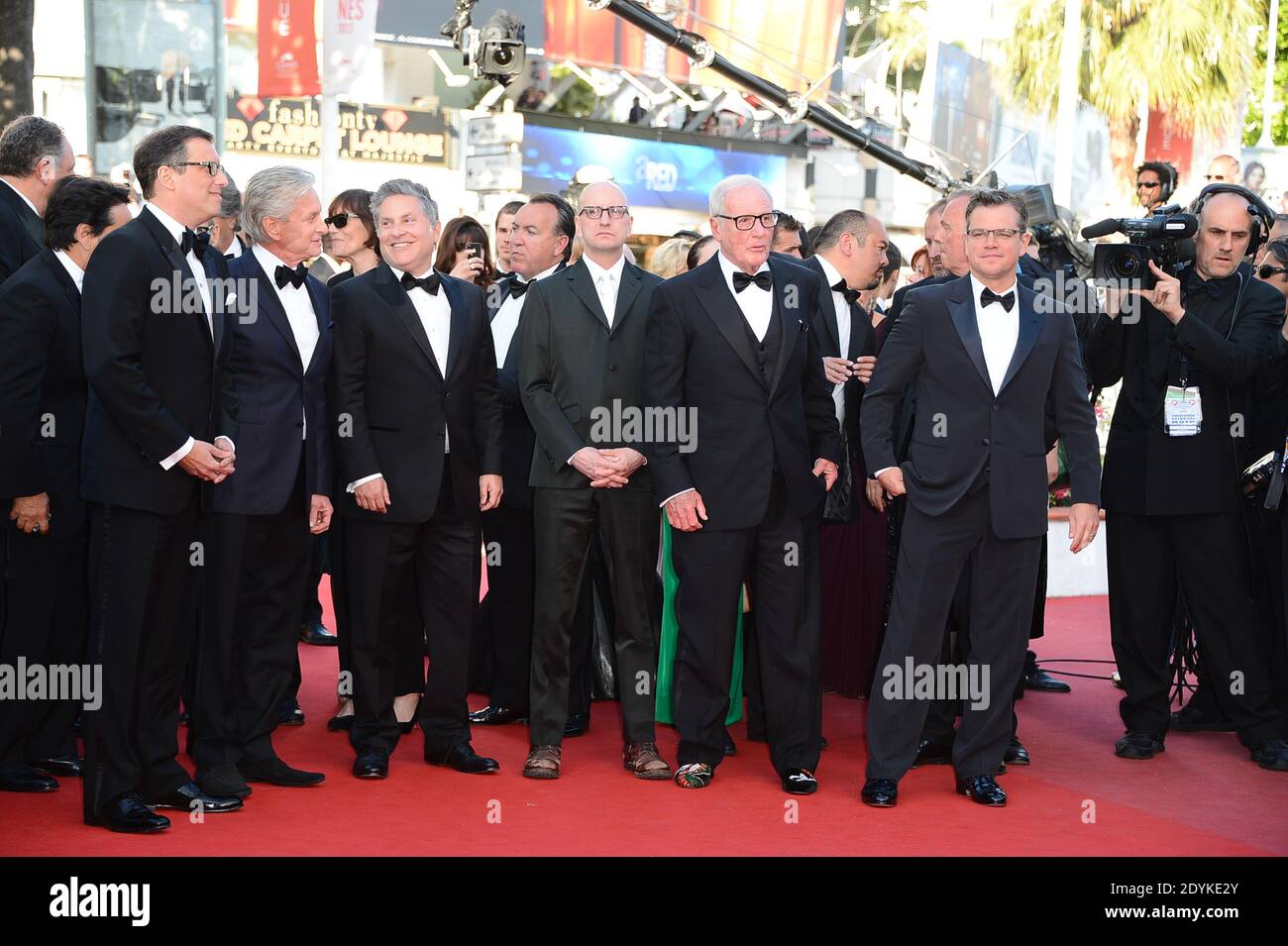 Michael Douglas, Matt Damon, Jerry Weintraub, Steven Soderbergh ...