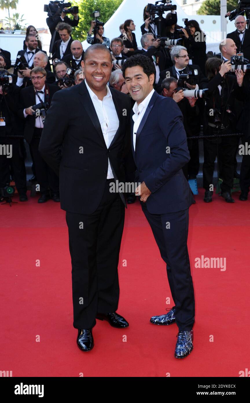 Mohammed Hamidi, Jamel Debbouze arriving at the Behind The Candelabra ...