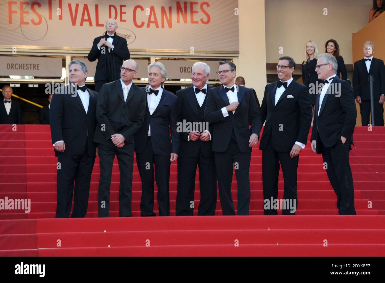 Michael Douglas, Matt Damon, Jerry Weintraub, Steven Soderbergh ...