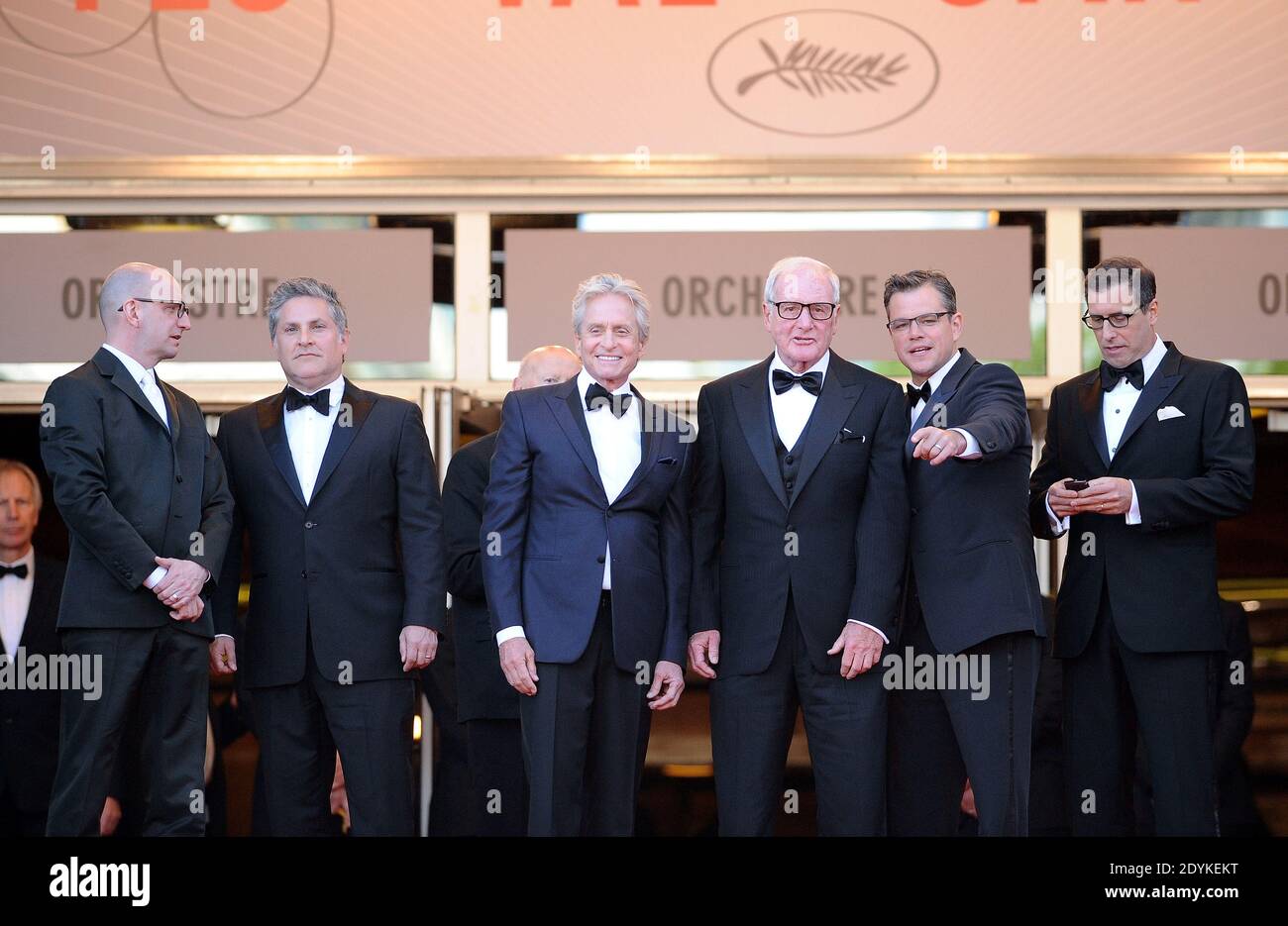 Michael Douglas, Matt Damon, Jerry Weintraub, Steven Soderbergh ...