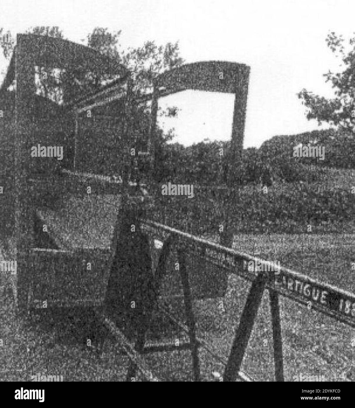 History of the monorail Black and White Stock Photos & Images - Alamy