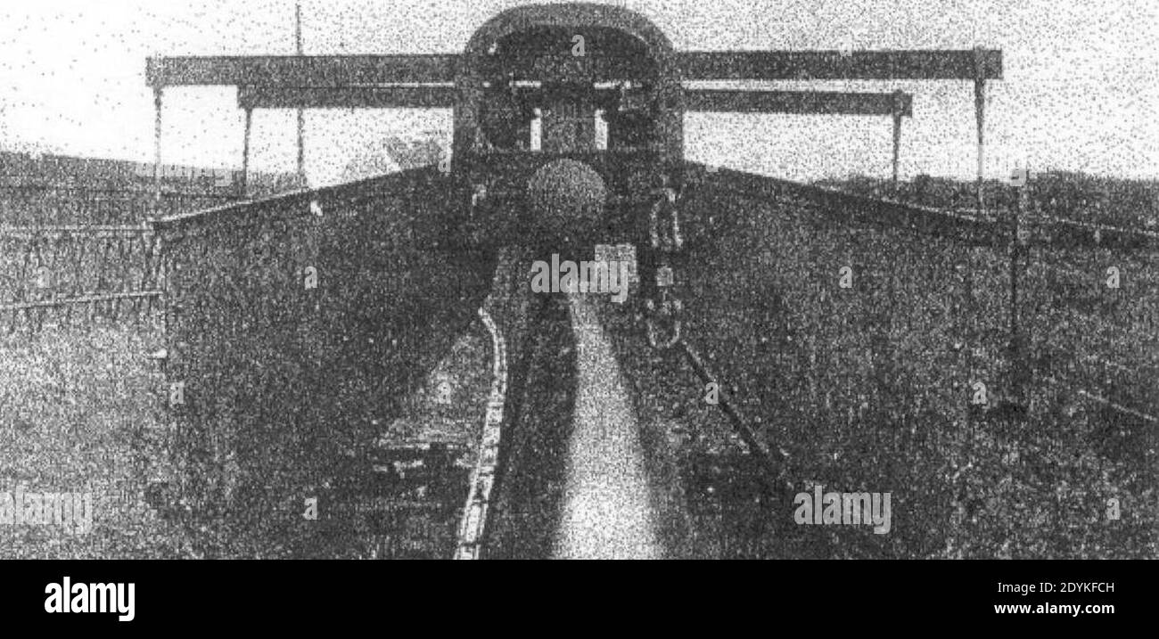 Lartigue Monorail old 012 Stock Photo - Alamy