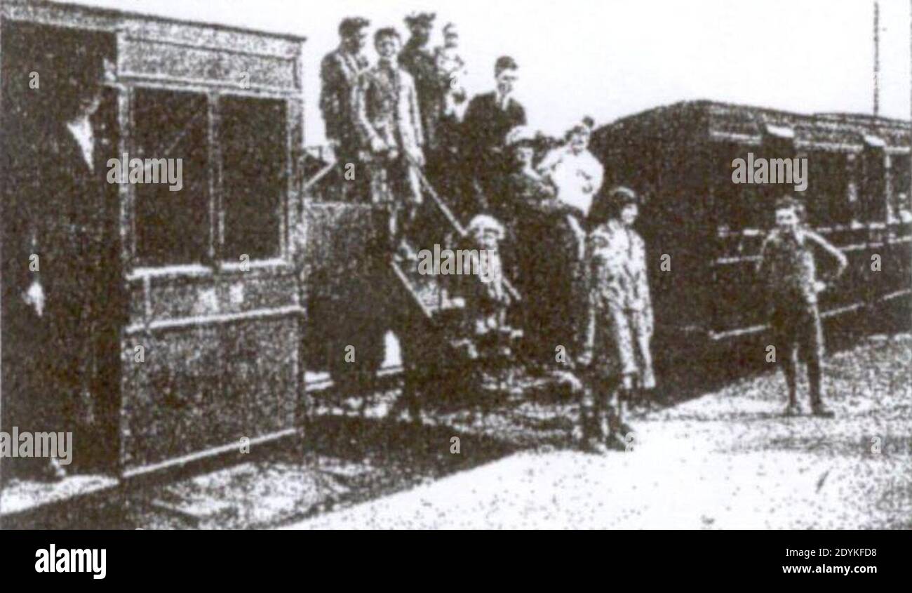 Lartigue Monorail old 017 Stock Photo - Alamy