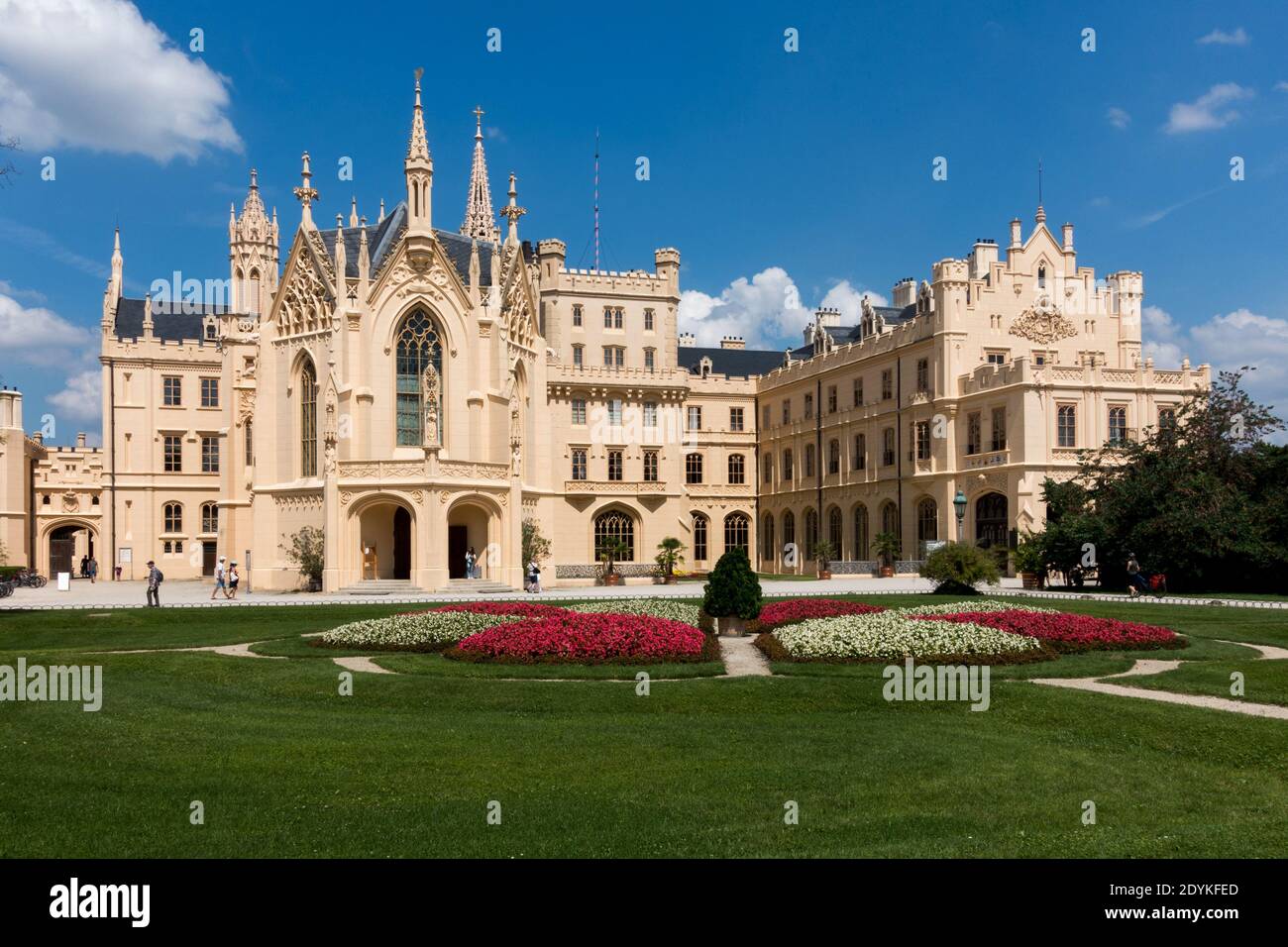 Lednice Castle Czech Republic Stock Photo - Alamy