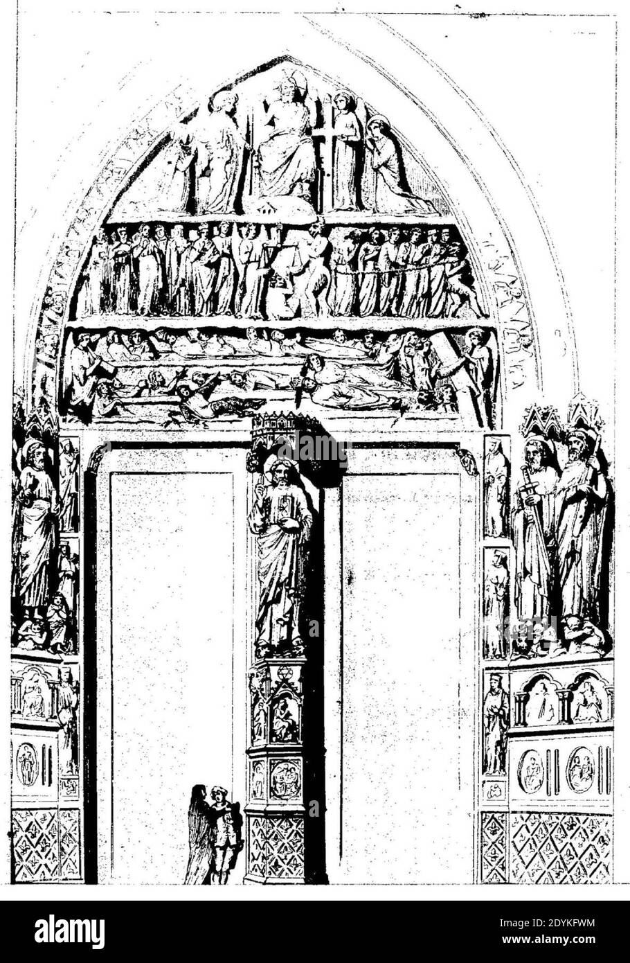 Lassus, Viollet-le-Duc - Projet de restauration de Notre-Dame de Paris ...