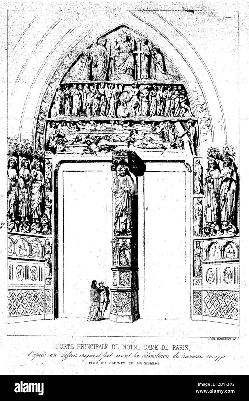 Lassus, Viollet-le-Duc - Projet de restauration de Notre-Dame de Paris ...