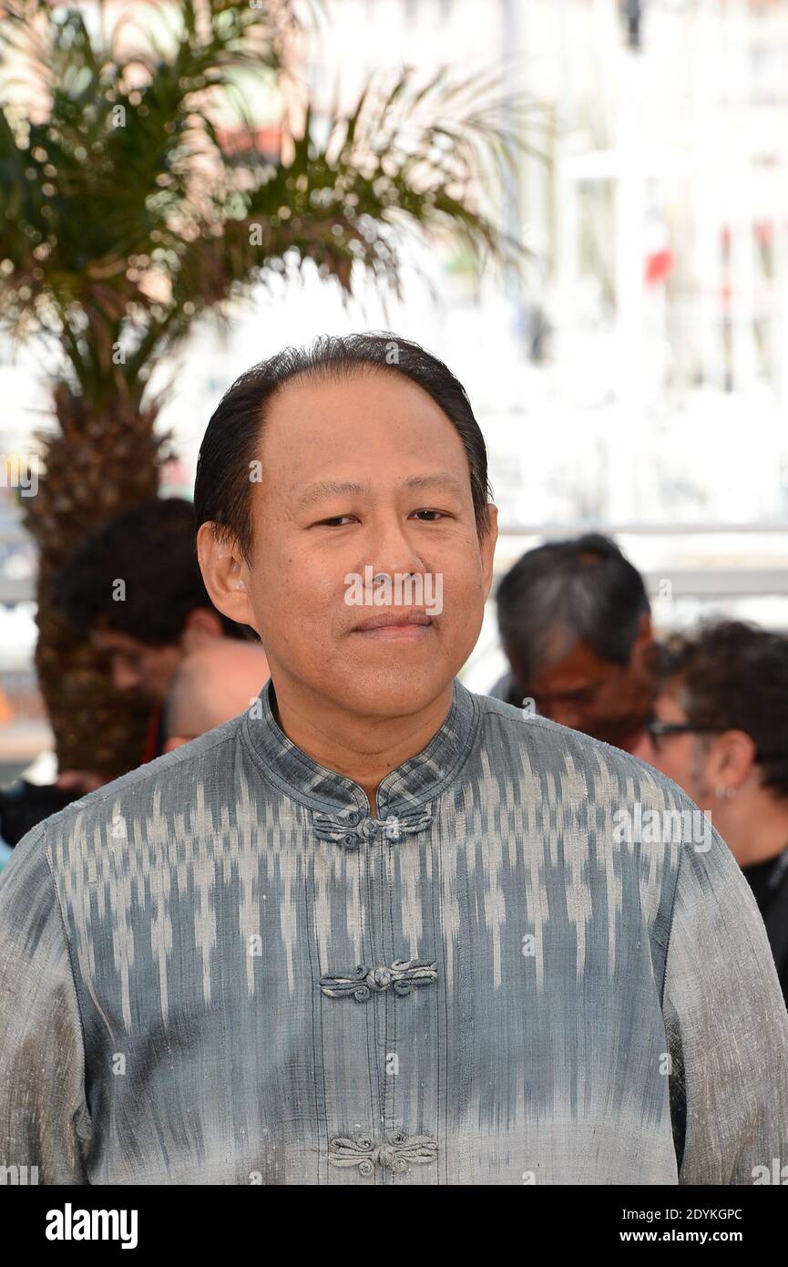 Vithaya Pansringarm poses at the photocall for the film for Only God ...