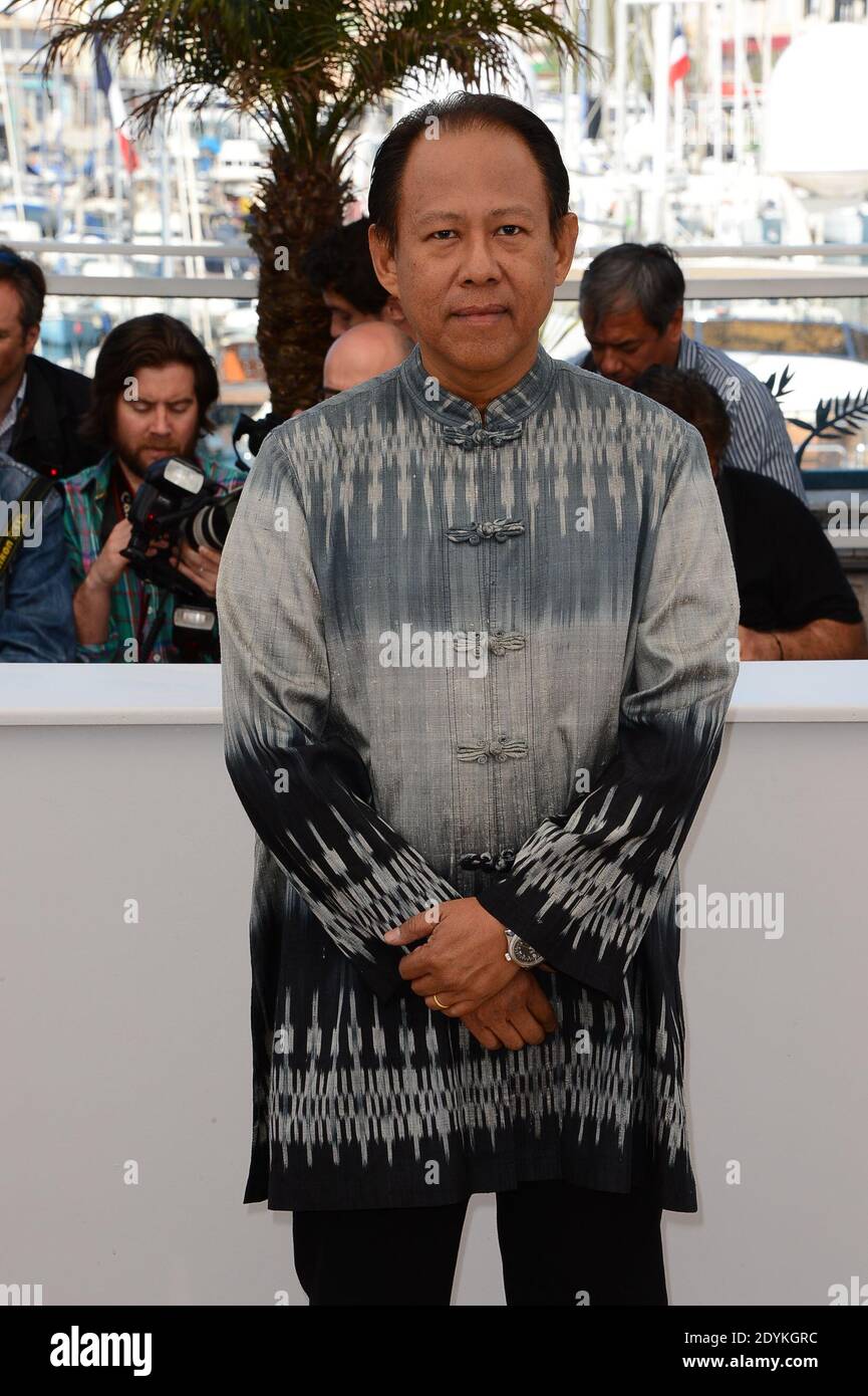 Vithaya Pansringarm poses at the photocall for the film for Only God ...