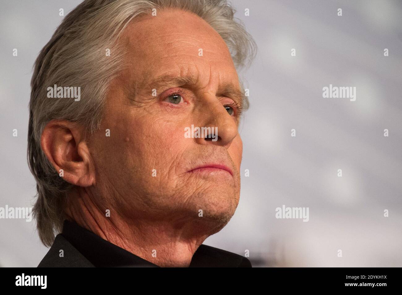Michael Douglas attends the "Behind the Candelabra" press conference ...