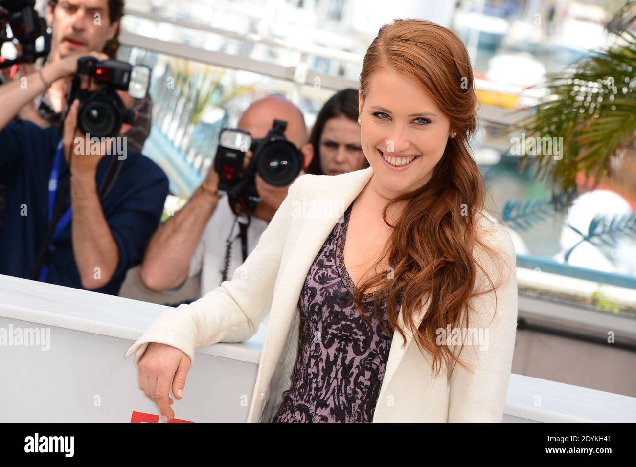 Veronique Wuthrich posing at My Sweet Pepper Land photocall held at the ...