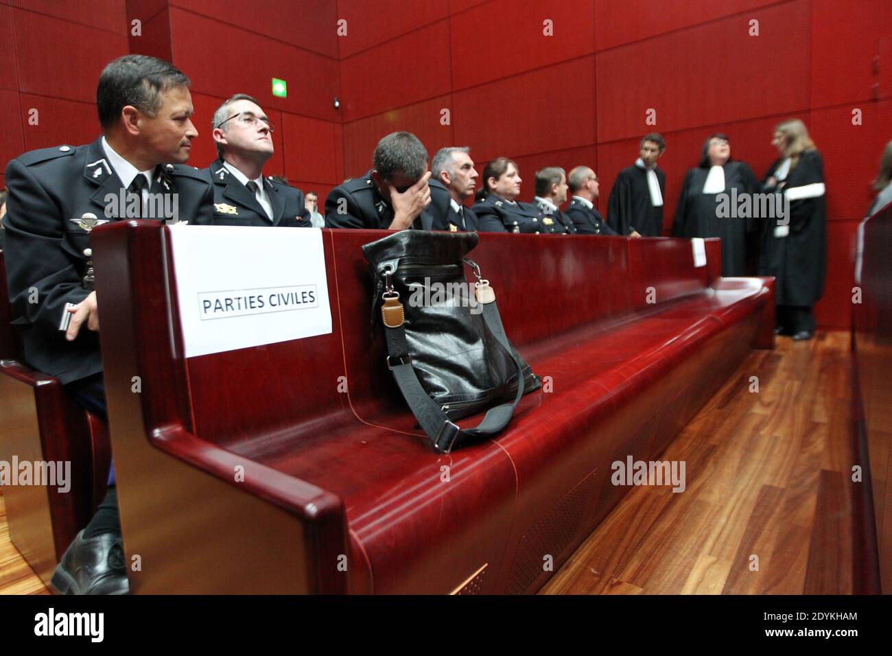 The courtehouse in Nantes, western France, for the trial of Tony ...