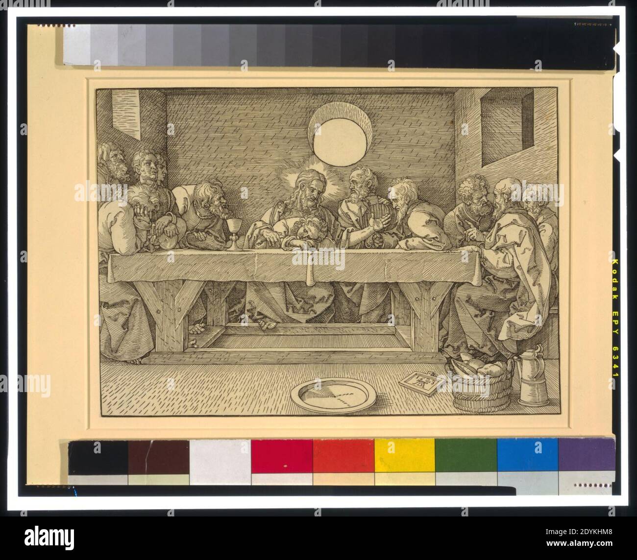 Last Supper) - AD (monogram Stock Photo - Alamy