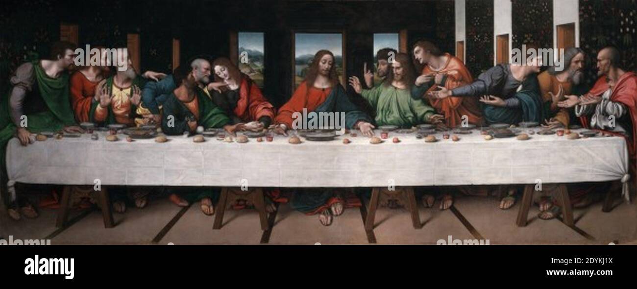 Last supper collection Stock Photo - Alamy
