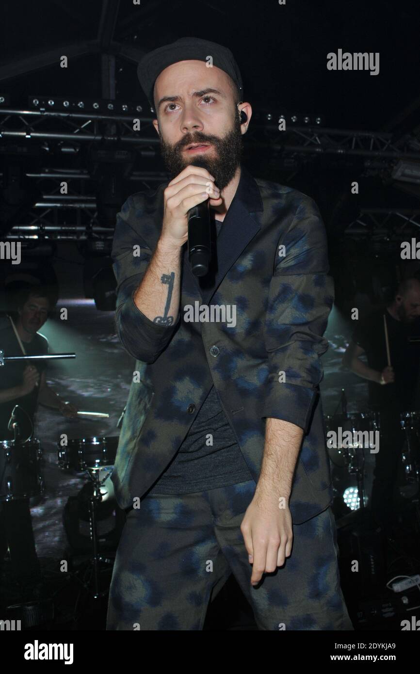 Woodkid, real name Yoann Lemoine, performs a Showcase at the Terrazza ...