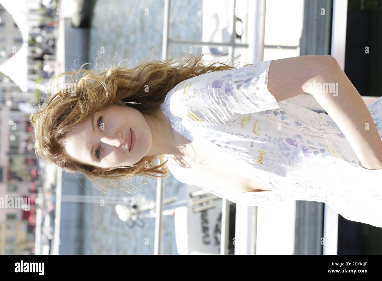 Actress Julia Platon poses during the 20th ADAMI talents as part of the ...