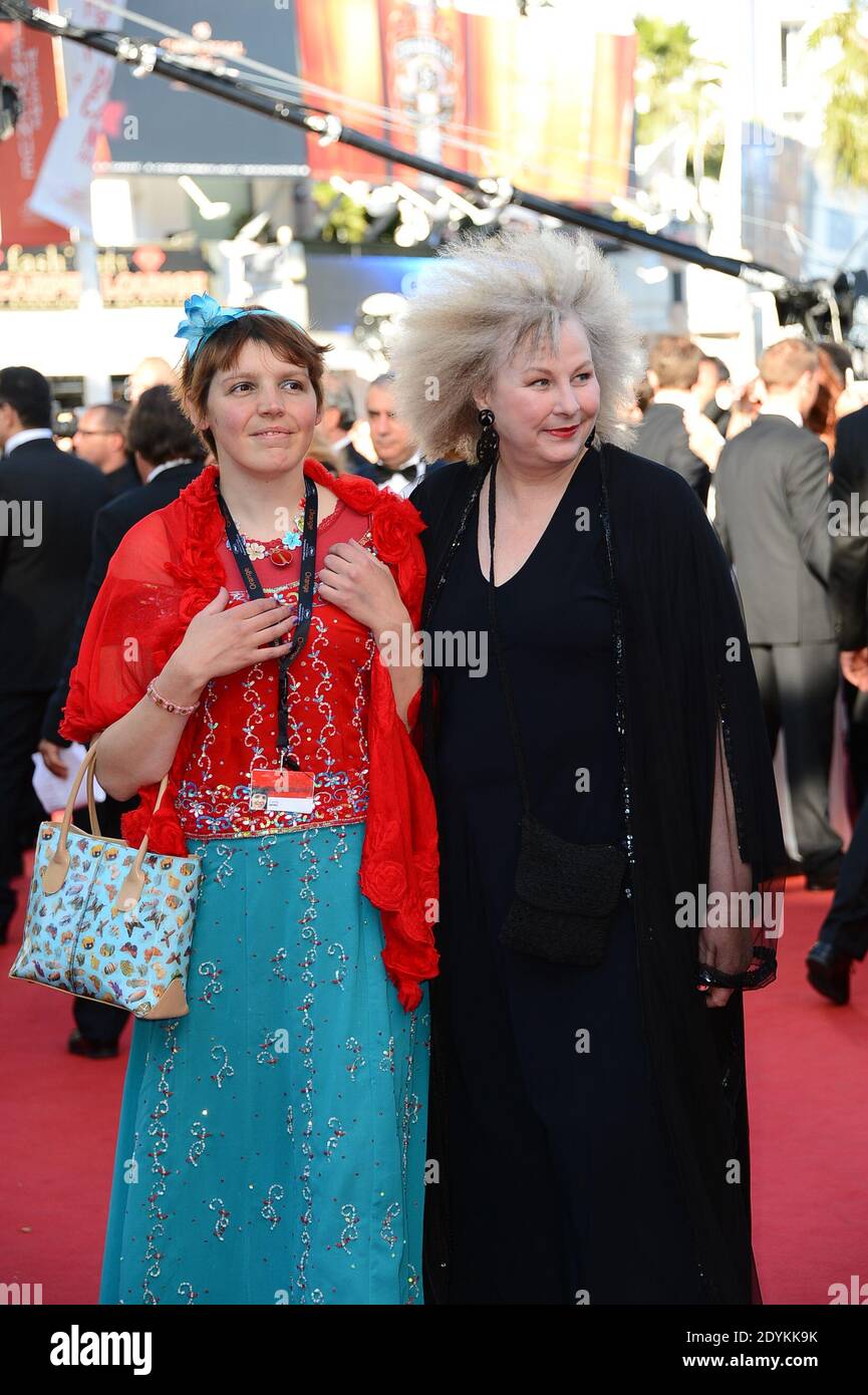 Yolande Moreau arriving for Nebraska screening held at the Palais Des ...