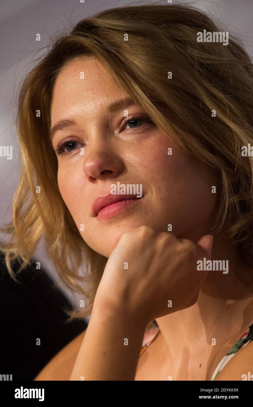 Actress Lea Seydoux attends the 'La Vie D'Adele - Chapitre 1 et 2 ...