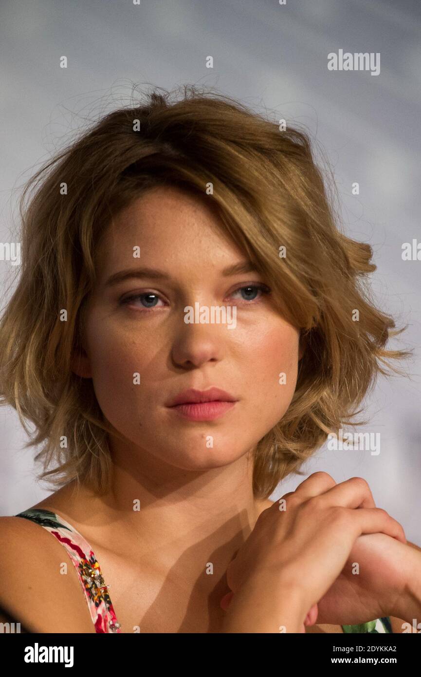 Actress Lea Seydoux attends the 'La Vie D'Adele - Chapitre 1 et 2 ...