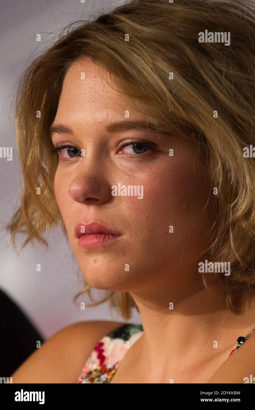 Actress Lea Seydoux attends the 'La Vie D'Adele - Chapitre 1 et 2 ...