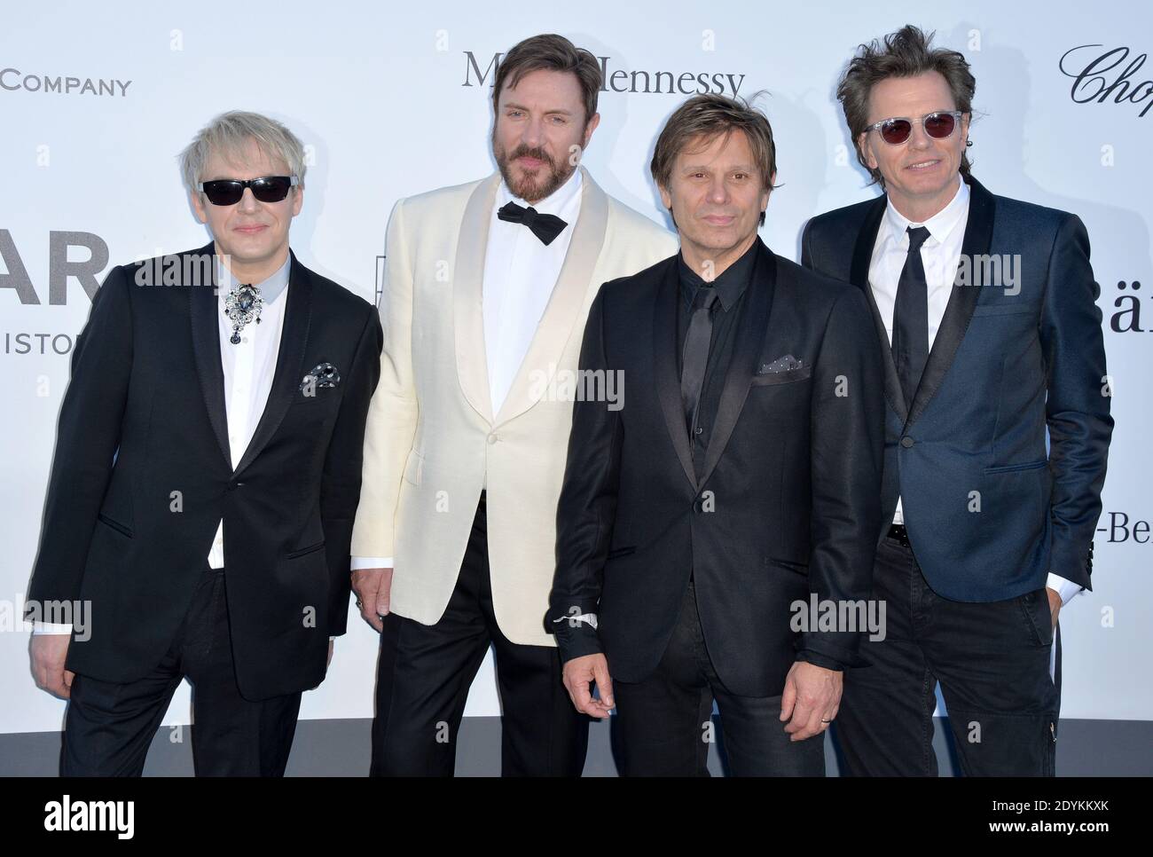 Duran Duran arriving at the amfAR's 20th Annual Cinema Against AIDS ...