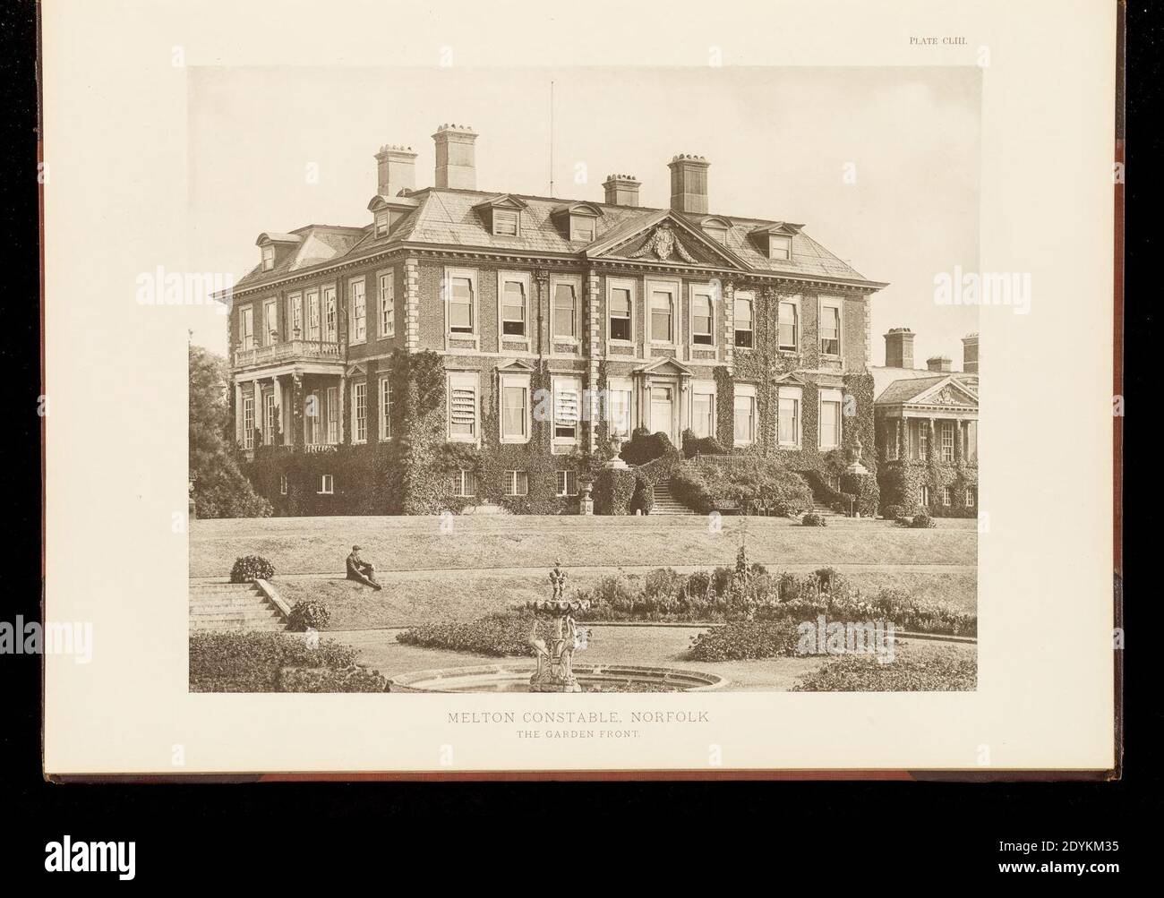 Later Renaissance Melton Constable Norfolk Plate 153 0204 Stock Photo ...