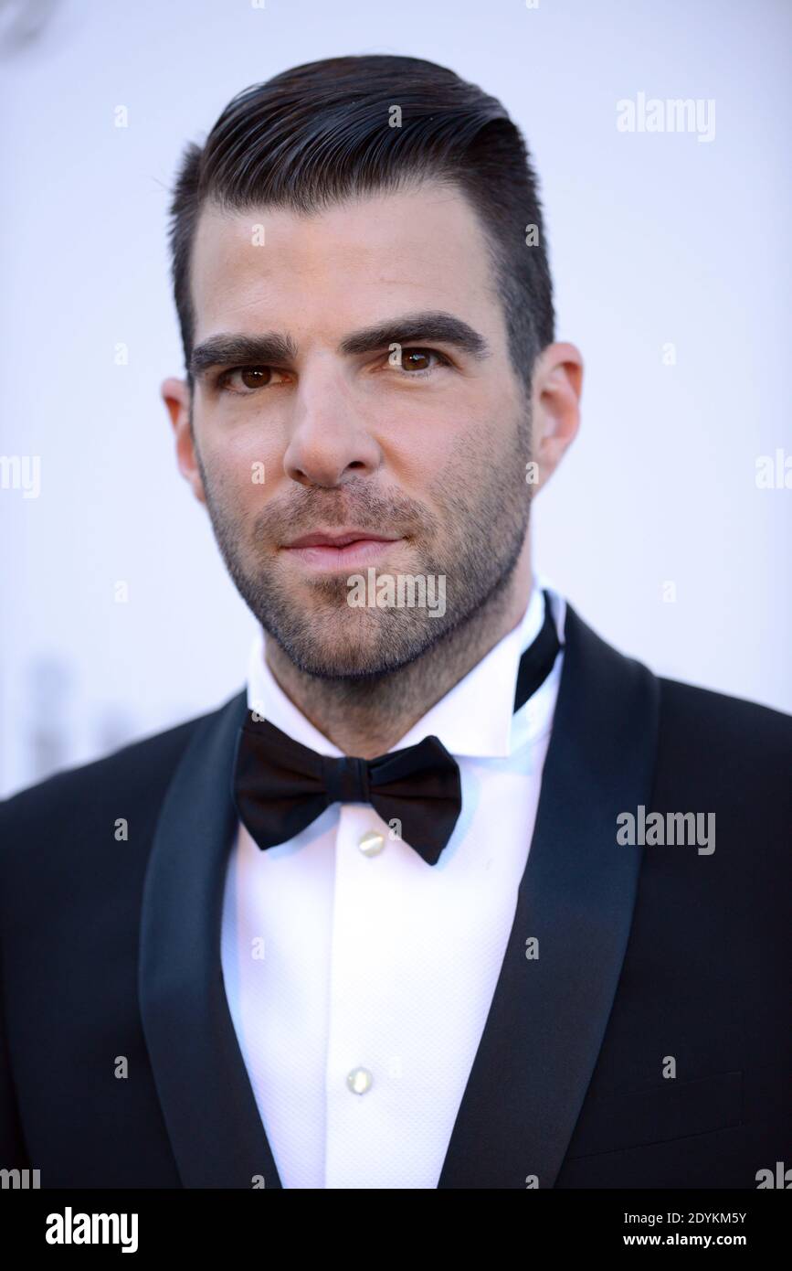Zachary Quinton arriving at the amfAR's 20th Annual Cinema Against AIDS ...