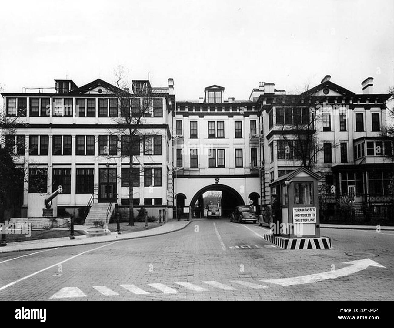 Latrobe Gate - circa 1942 Stock Photo - Alamy