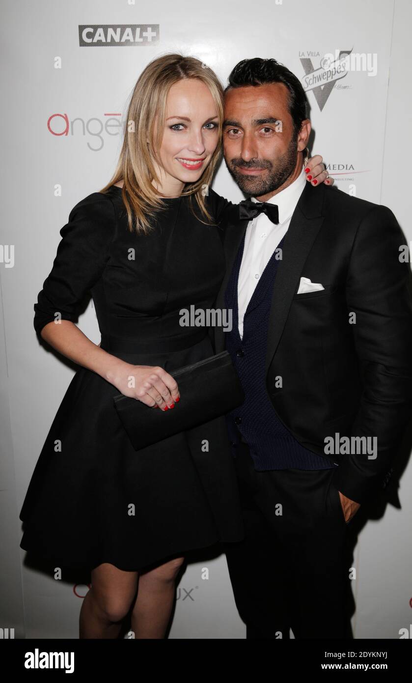 Anne Denis and Olivier Benkemoun attending the Angenieux Dinner in ...