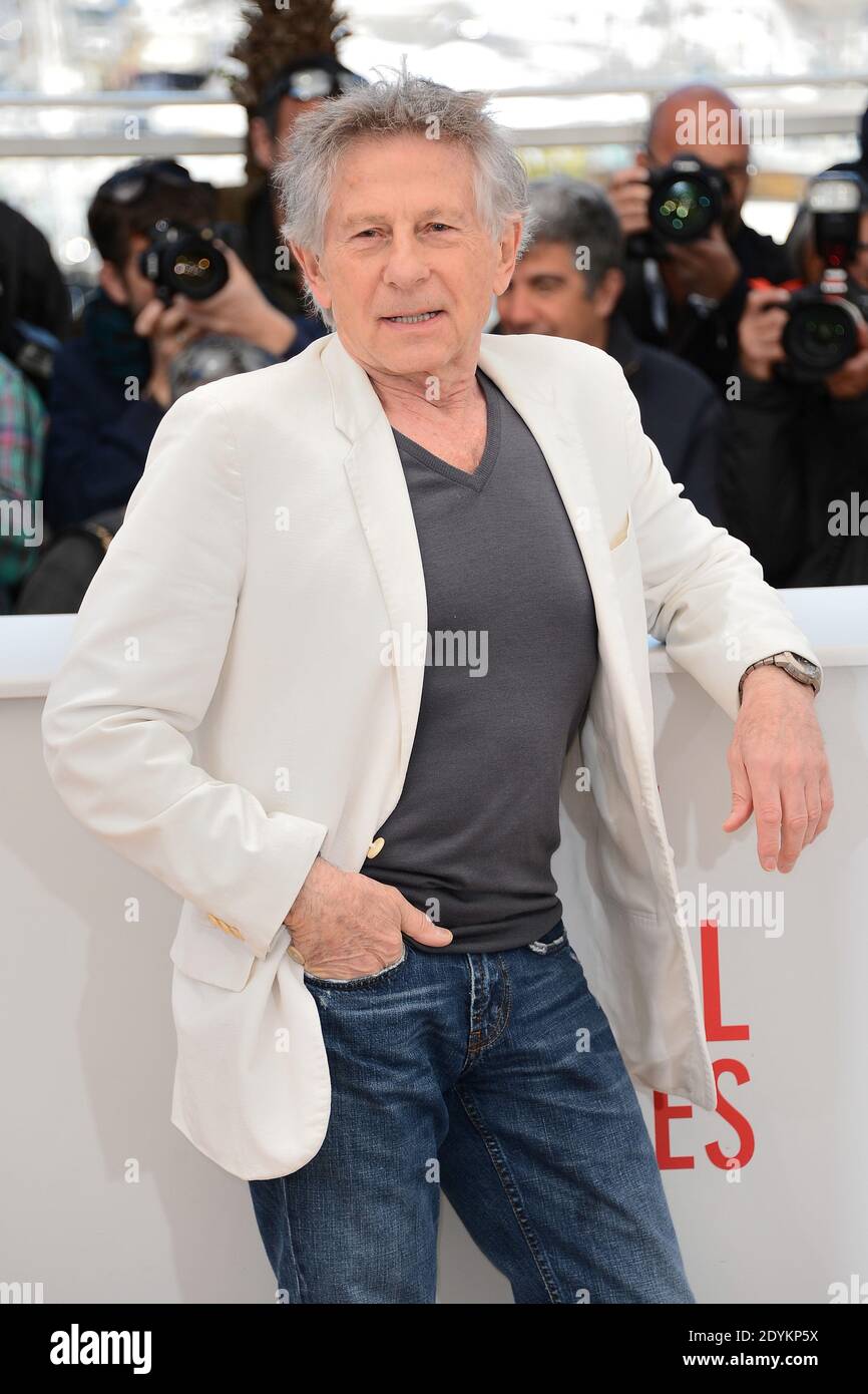 Roman Polanski posing at La Venus A La Fourrure held at the Palais Des ...