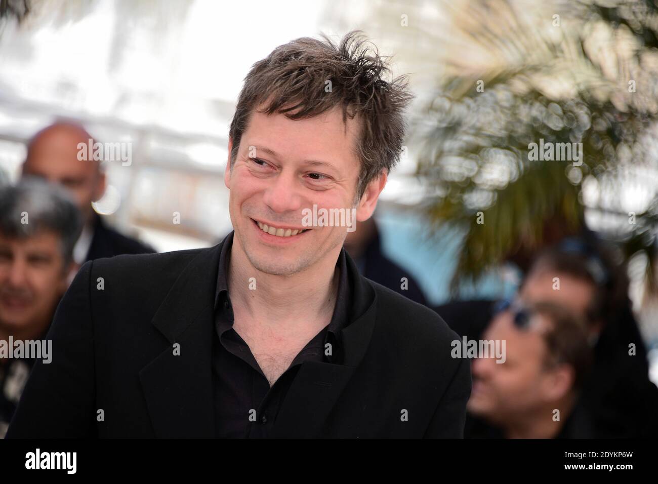 Mathieu Amalric posing at La Venus A La Fourrure held at the Palais Des ...